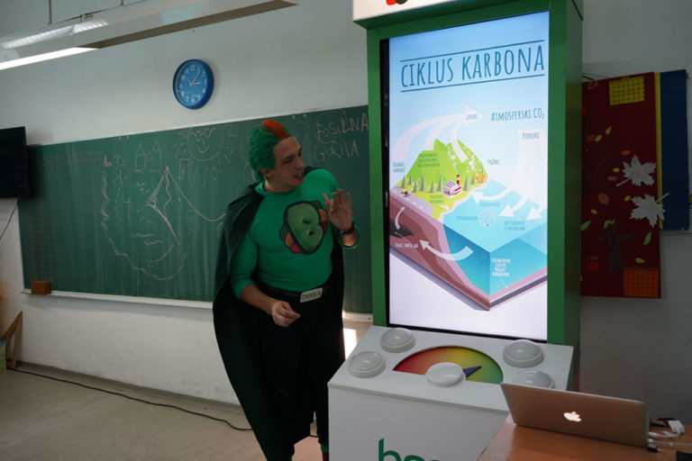 Superjunak Beepster uči osnovce o važnosti energijske efikasnosti – Beep